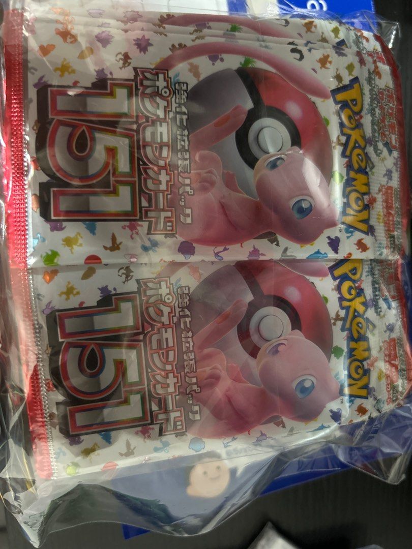 Pokemon 151 loose packs, Hobbies & Toys, Toys & Games on Carousell