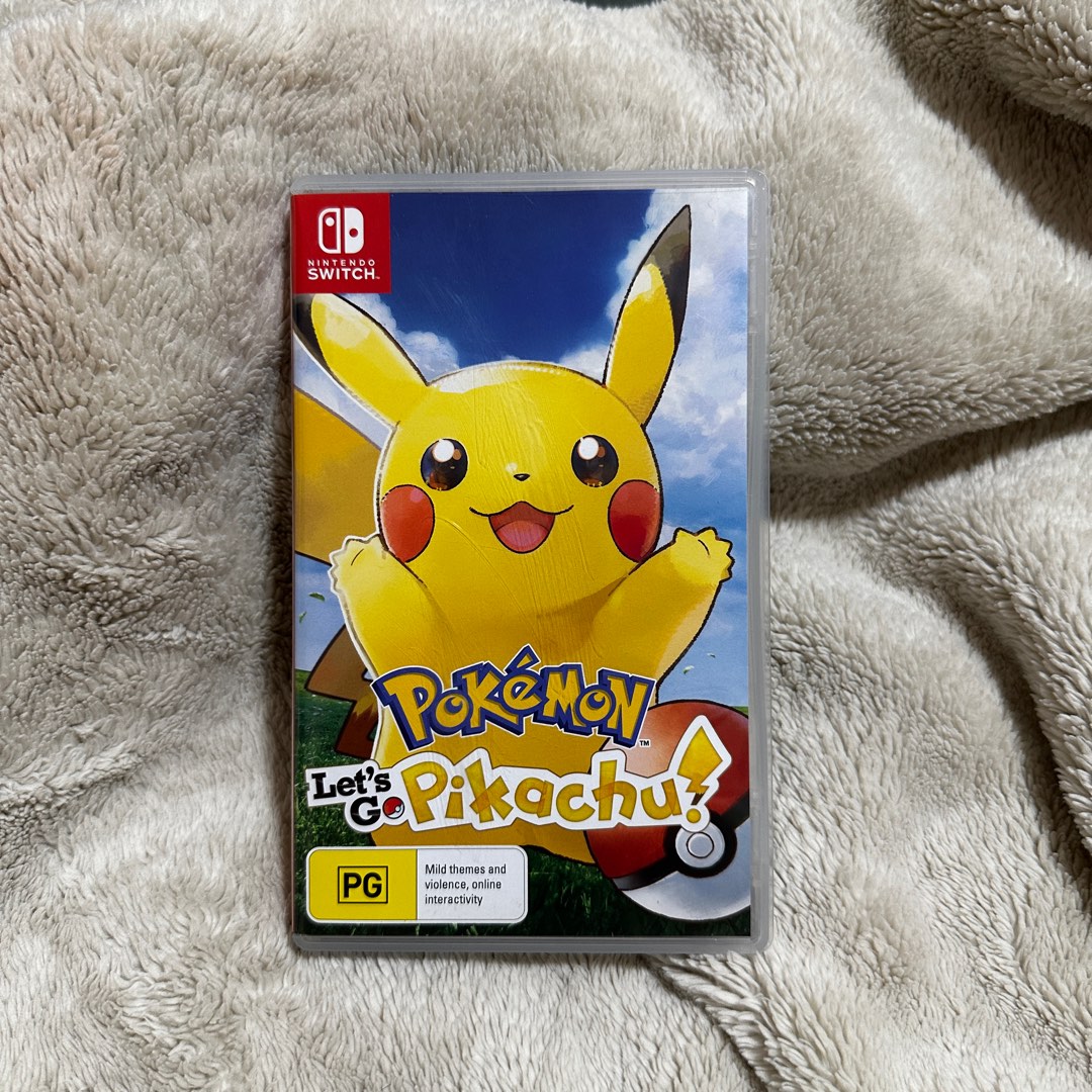 Pokemon Lets Go Pikachu Video Gaming Video Games Nintendo On Carousell