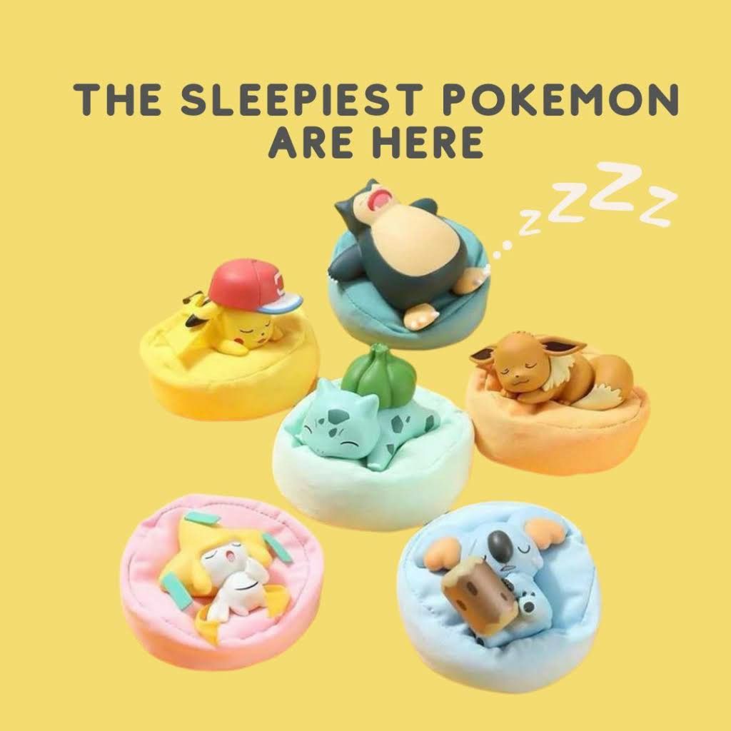 [POKEMON] POKEMON SLEEPING BEAN BAGS FULL SET AND INDIVIDUAL CHARACTERS ...