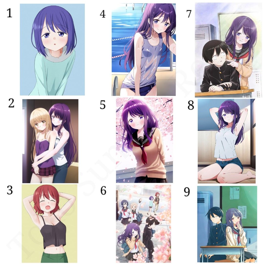 Poster Kubo San Wa Boku Wo Yurusanai Won't Let me Be Invisible Kubocchi Figure Nagisa Akina ...