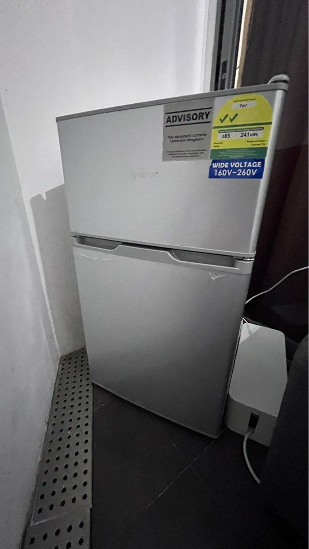 Powerpac 71L 2 Door Mini Fridge, TV & Home Appliances, Kitchen ...