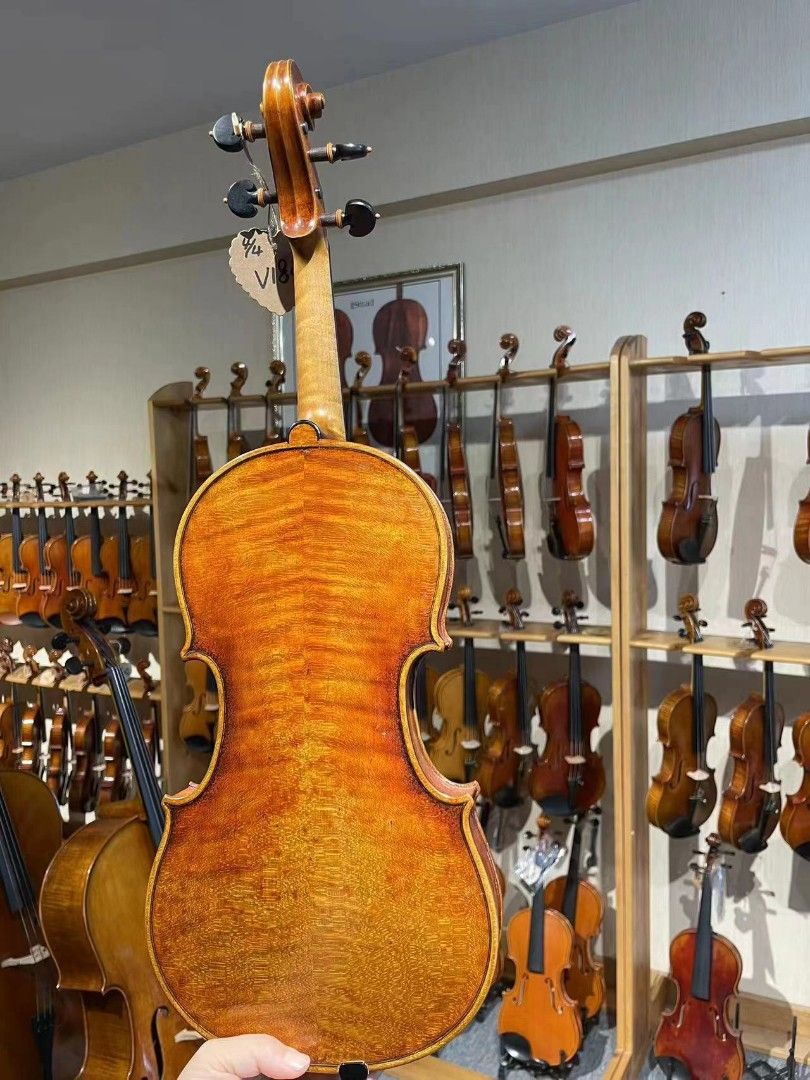 Premium Handmade violin 4/4 full size, Hobbies & Toys, Music & Media ...