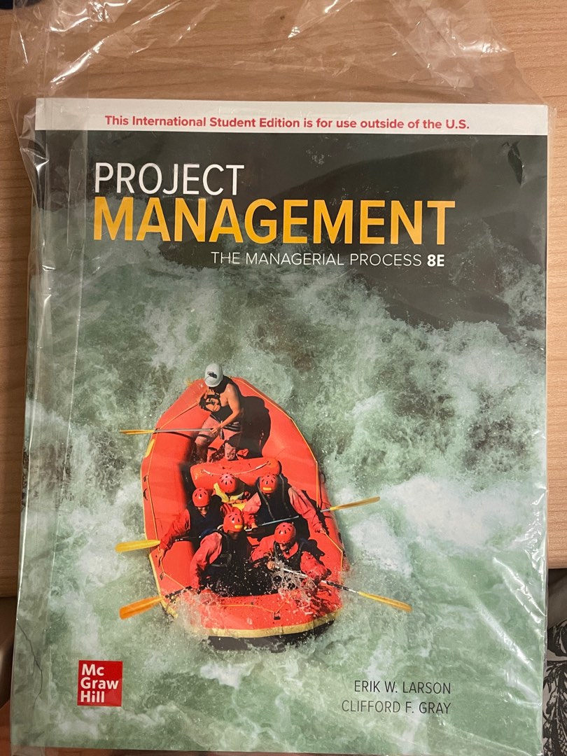 Project Management: The managerial process, 興趣及遊戲, 書本 & 文具, 教科書 - Carousell