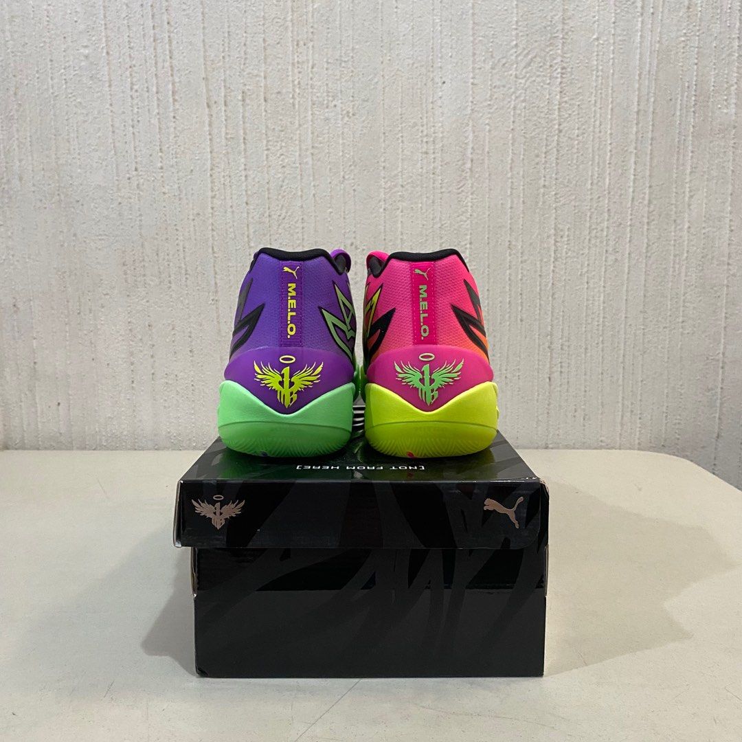 Puma Melo MB.02 Rick and Morty, Men's Fashion, Footwear, Sneakers on ...