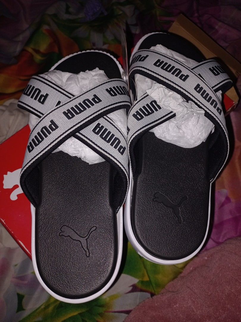 Puma sandals original, Fesyen Wanita, Sepatu di Carousell