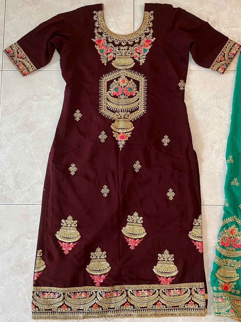 Punjabi suit, sharara, palazzo, gharara, indian ethnic traditional wear ...