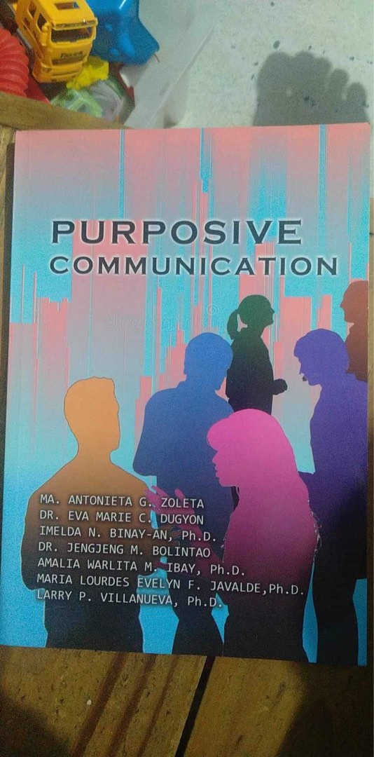 Purposive Communication Book, Hobbies & Toys, Books & Magazines ...