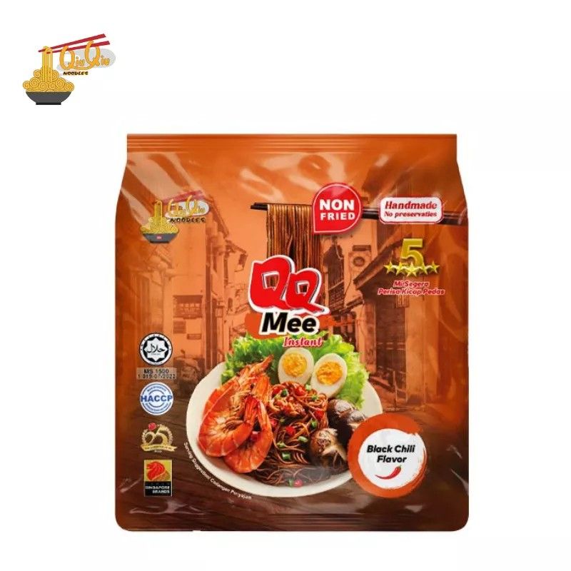 QQ Mee Dry Instant Kampua Mee QQ Mee Soup Tom yam Flavor instant ...