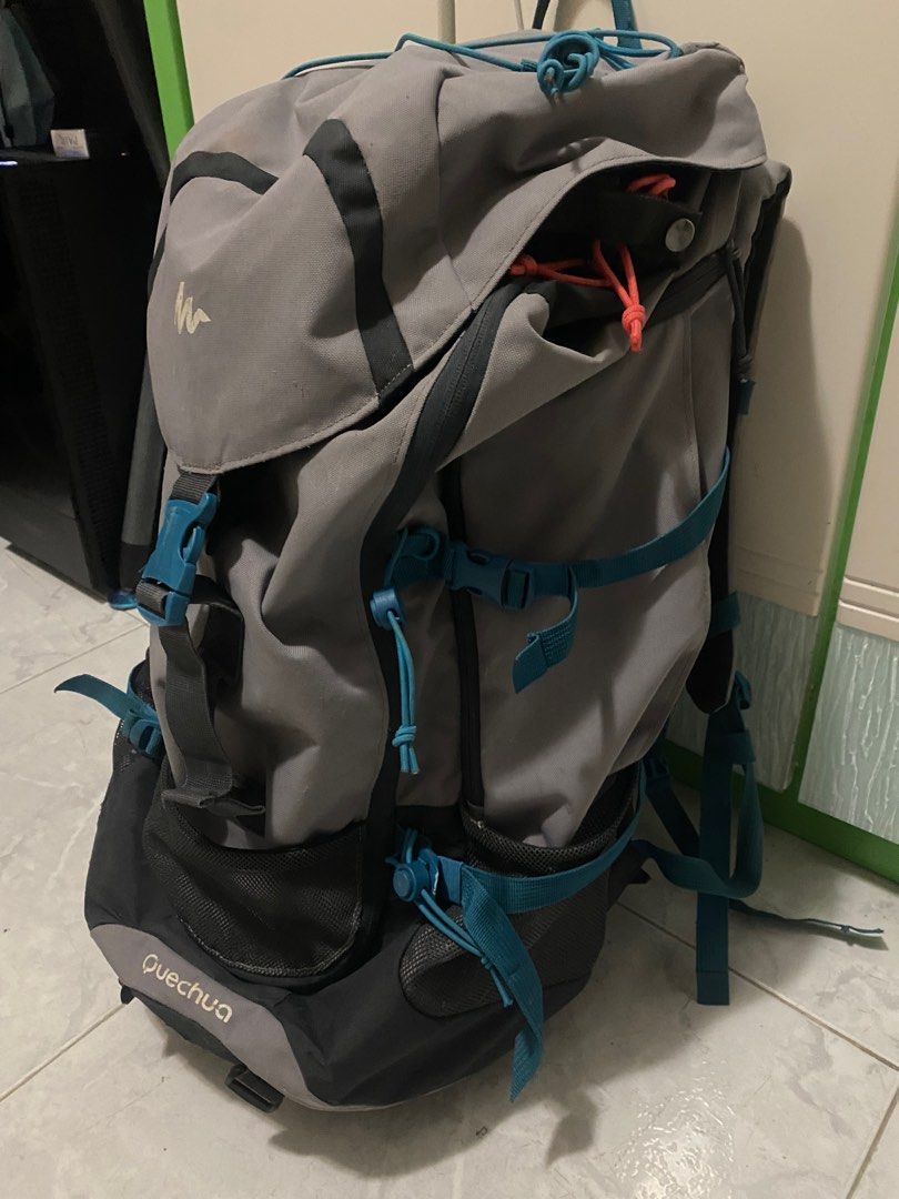 Quechua FORCLAZ 50 Litre tracking backpack, 運動產品, 行山及露營 - Carousell