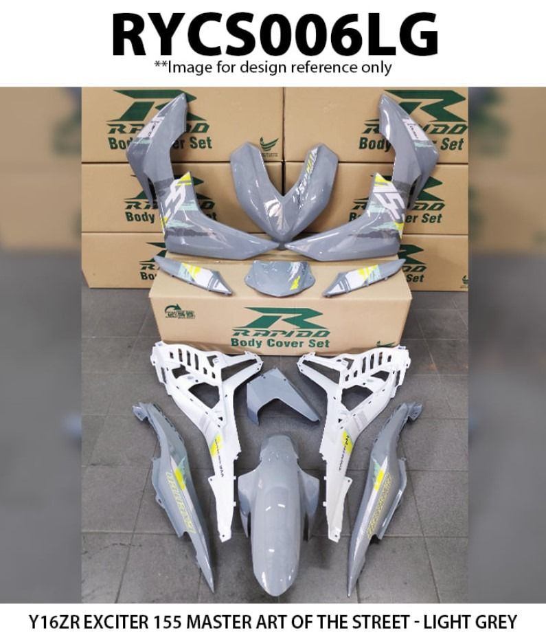 READY STOCK !!! Rapido Cover Set Coverset SNIPER155 V3 Y16 Y16ZR ...