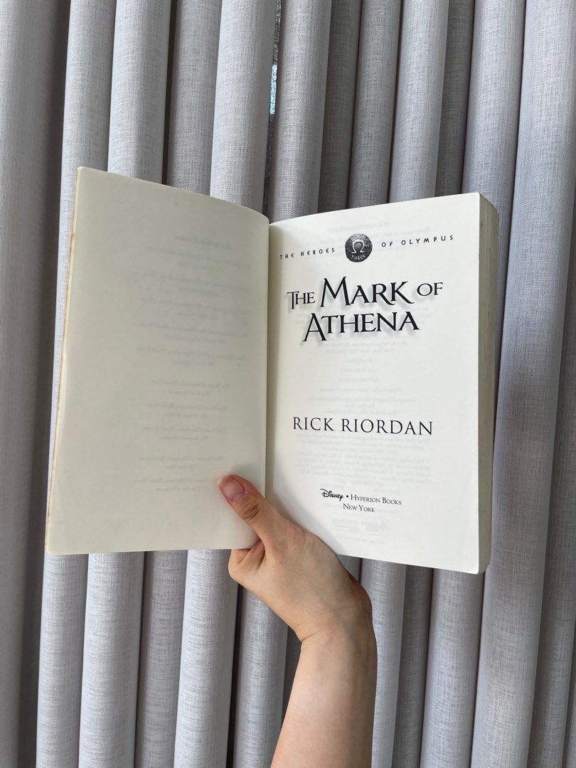 Rick Riordan Mark of Athena on Carousell