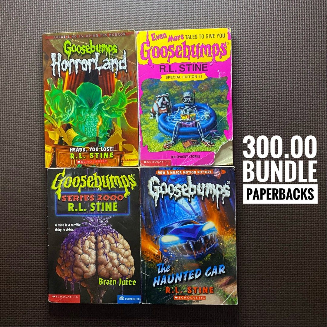 R.L Stine - Goosebumps Bundle on Carousell