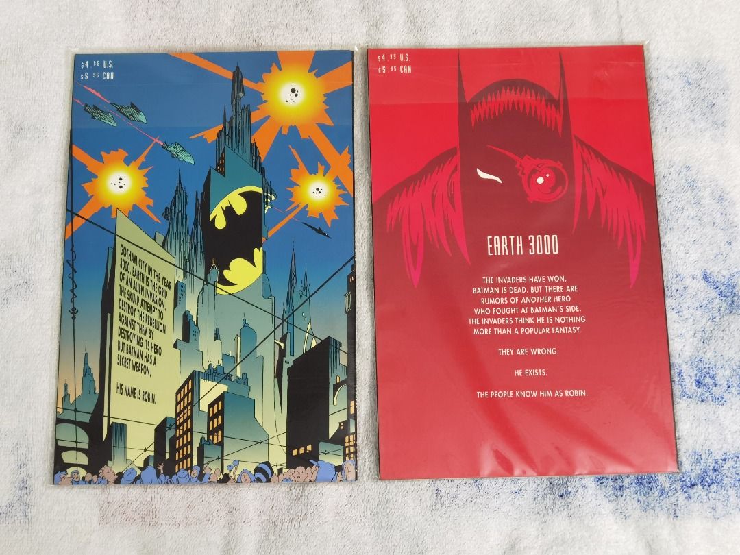 Robin 3000. 1992. 2-issue mini-series. *1st Robin Elseworlds story ...