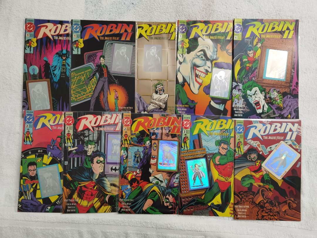 Robin II: The Joker's Wild. 1991. 4-issue mini-series; direct edition ...