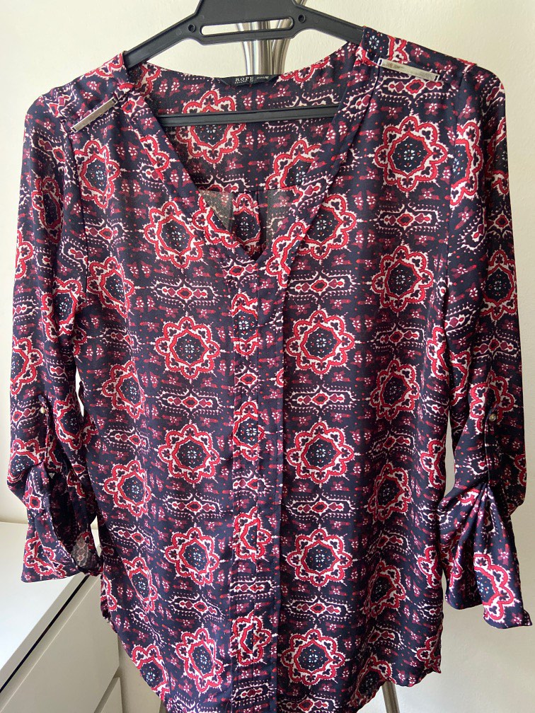Rope blouse, Women's Fashion, Tops, Blouses on Carousell
