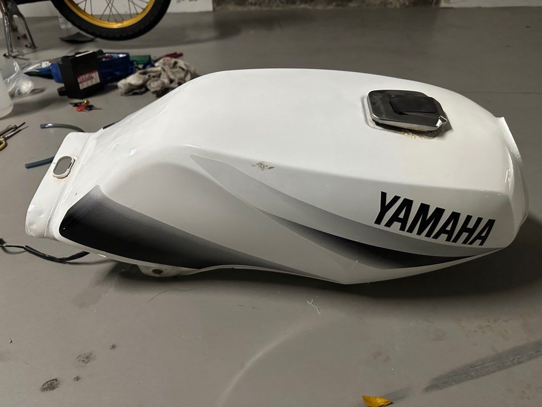 Rxz Tank Set (Nakasone), Motorcycles, Motorcycle Accessories on Carousell