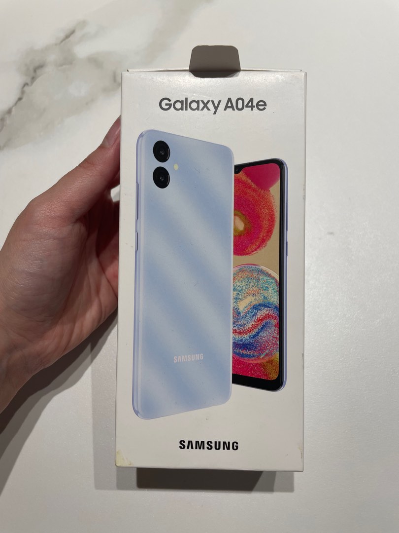 Samsung Galaxy A04E light blue 32GB, Mobile Phones & Gadgets, Mobile ...