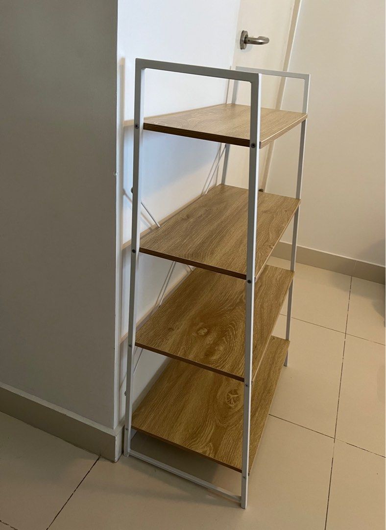 Scandi Ladder Bookshelf, Furniture & Home Living, Furniture, Shelves ...