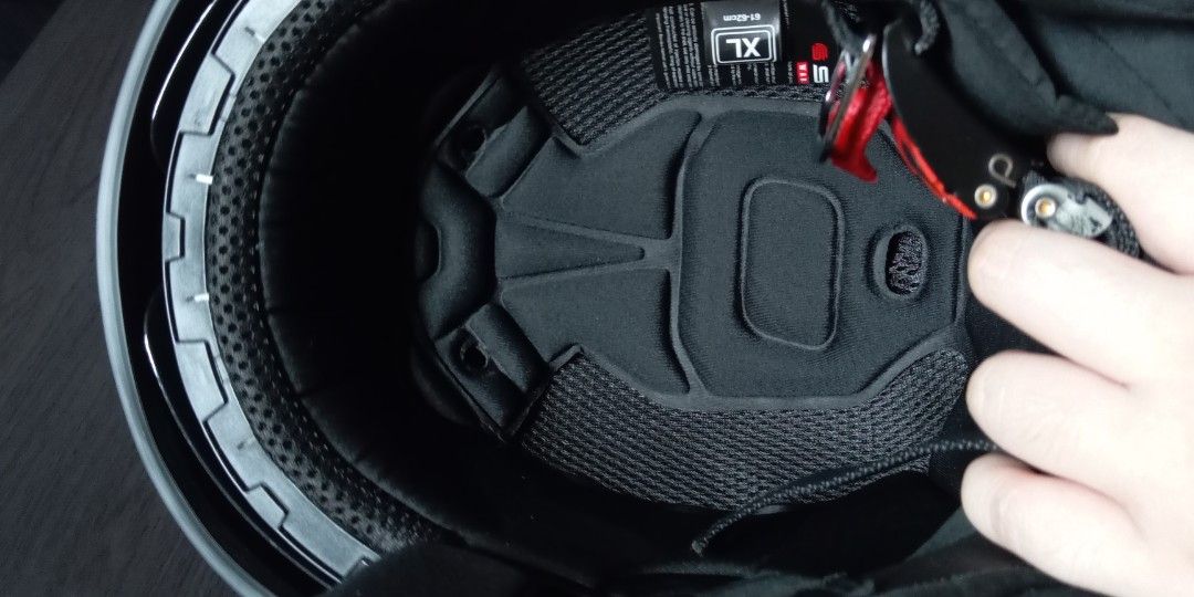 SEC Matte Black Half Faced Helmet, Motorbikes, Motorbike Parts ...