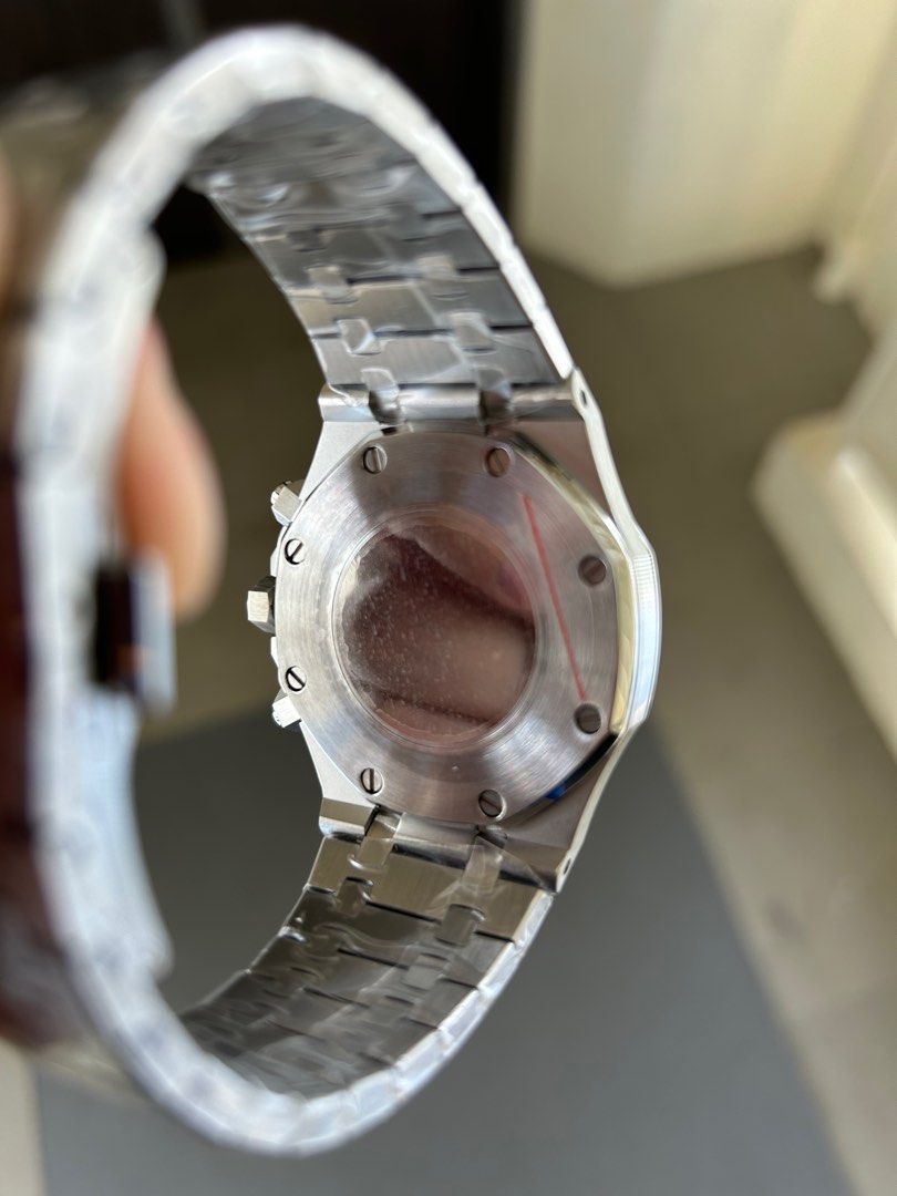 Seiko AP Chronograph Mod Audemars Piguet Kasparov Royal Oak Cosmograph ...