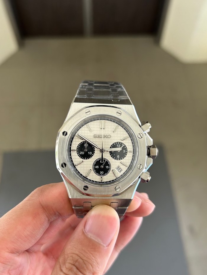 Seiko Mod Audemars Piguet AP Royal Oak Cosmograph with a 41mm casing ...