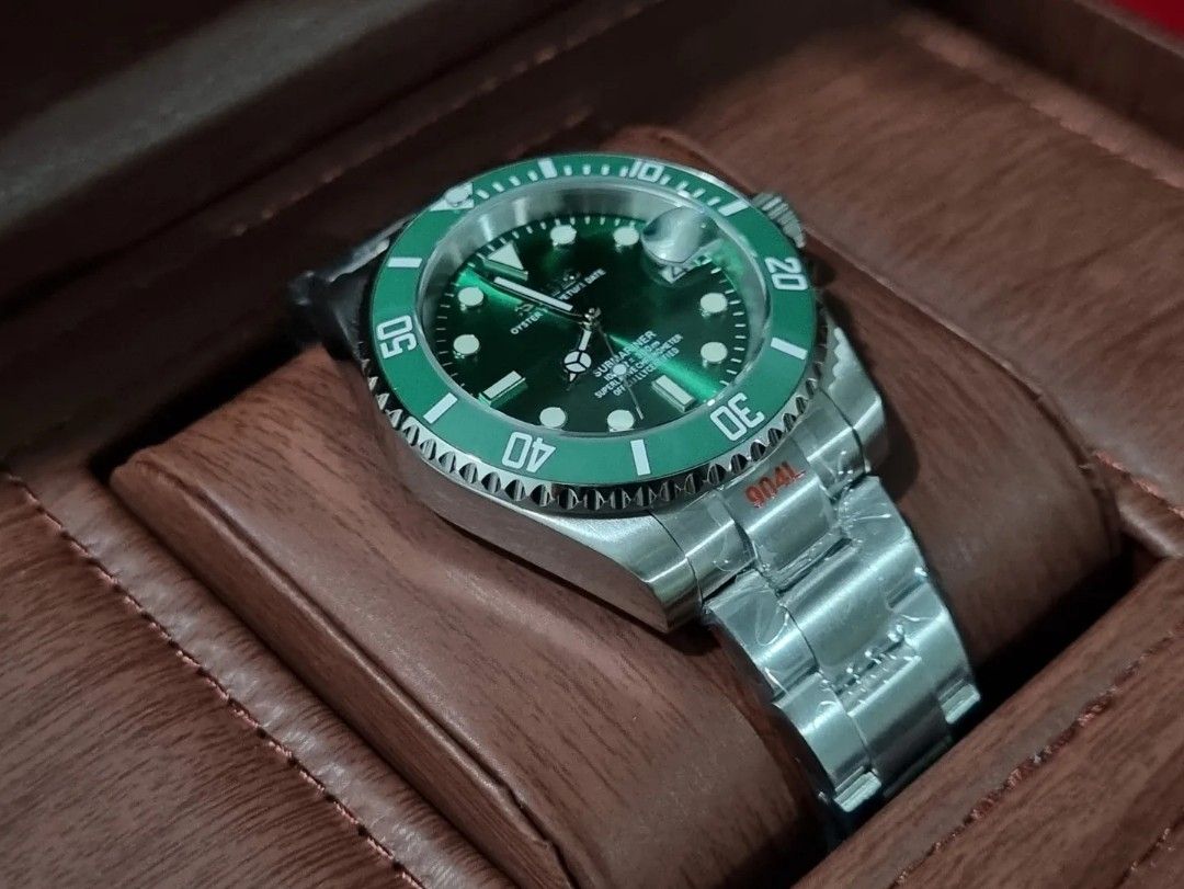 Seiko Mod Custom Hulk Submariner, Men's Fashion, Watches & Accessories ...