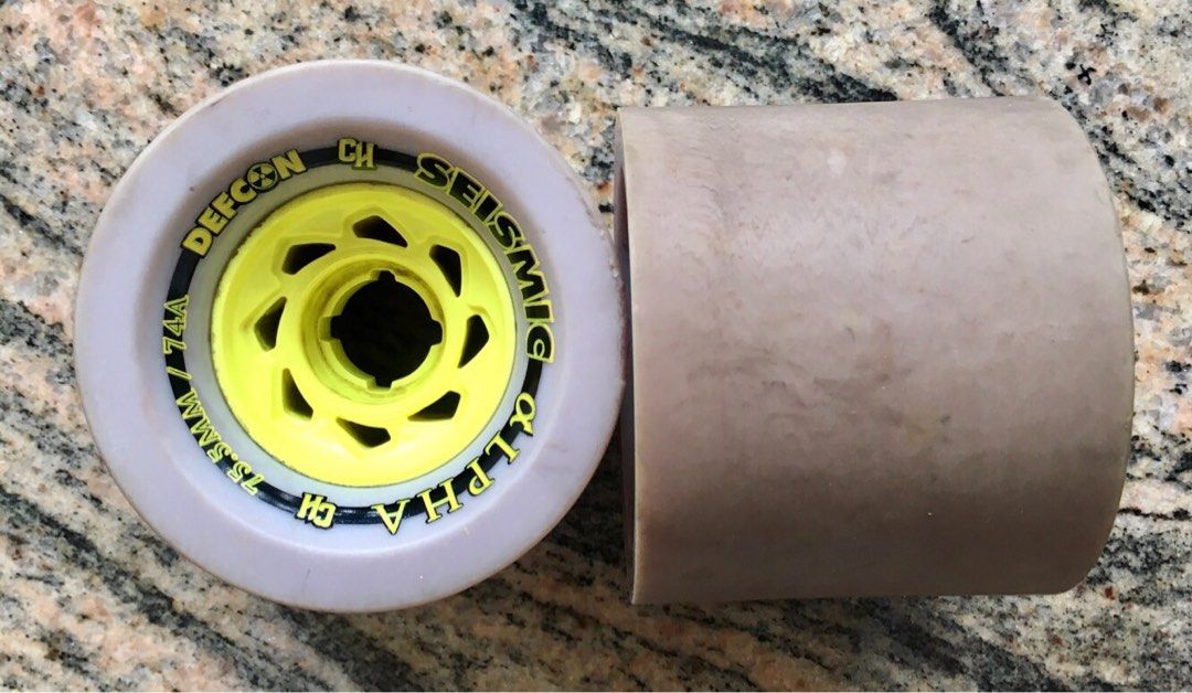 Seismic Alpha Defcon LDP Wheels 80.5mm / Alpha Defcon 75.5mm Plums ...