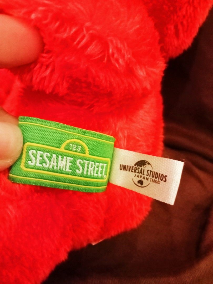 Sesame street plush toys (ELMO, COOKIE MONSTER, BERNIE) on Carousell