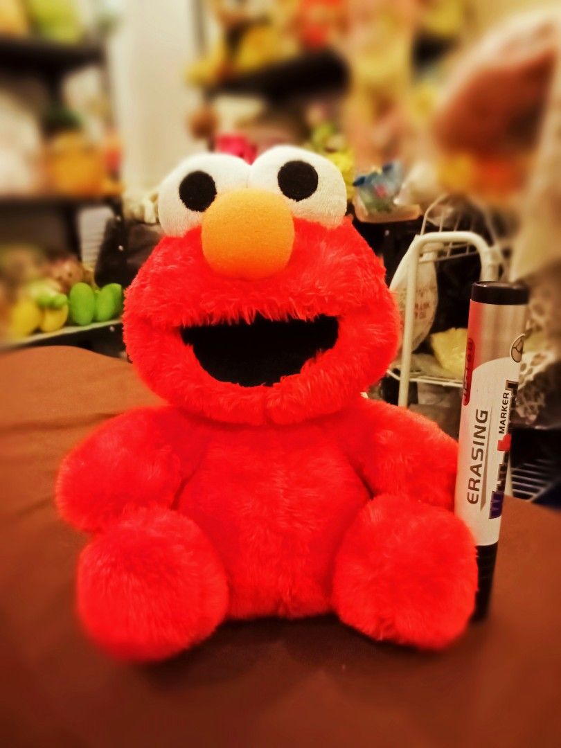 Sesame street plush toys (ELMO, COOKIE MONSTER, BERNIE) on Carousell