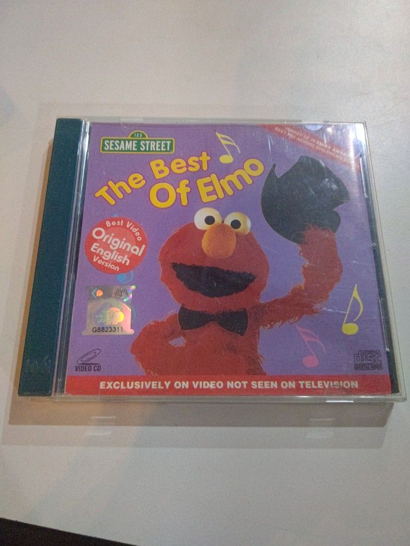 Sesame Street the best of Elmo VCD, 興趣及遊戲, 音樂、樂器 & 配件, 音樂與媒體 - CD 及 DVD ...