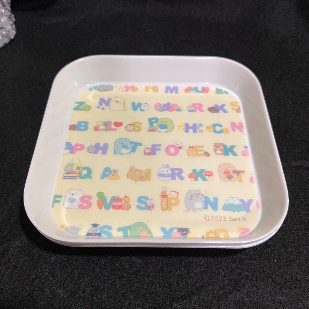 [SET of 6] Sumikkogurashi Sumikko Gurashi melamine plates shirokuma ...