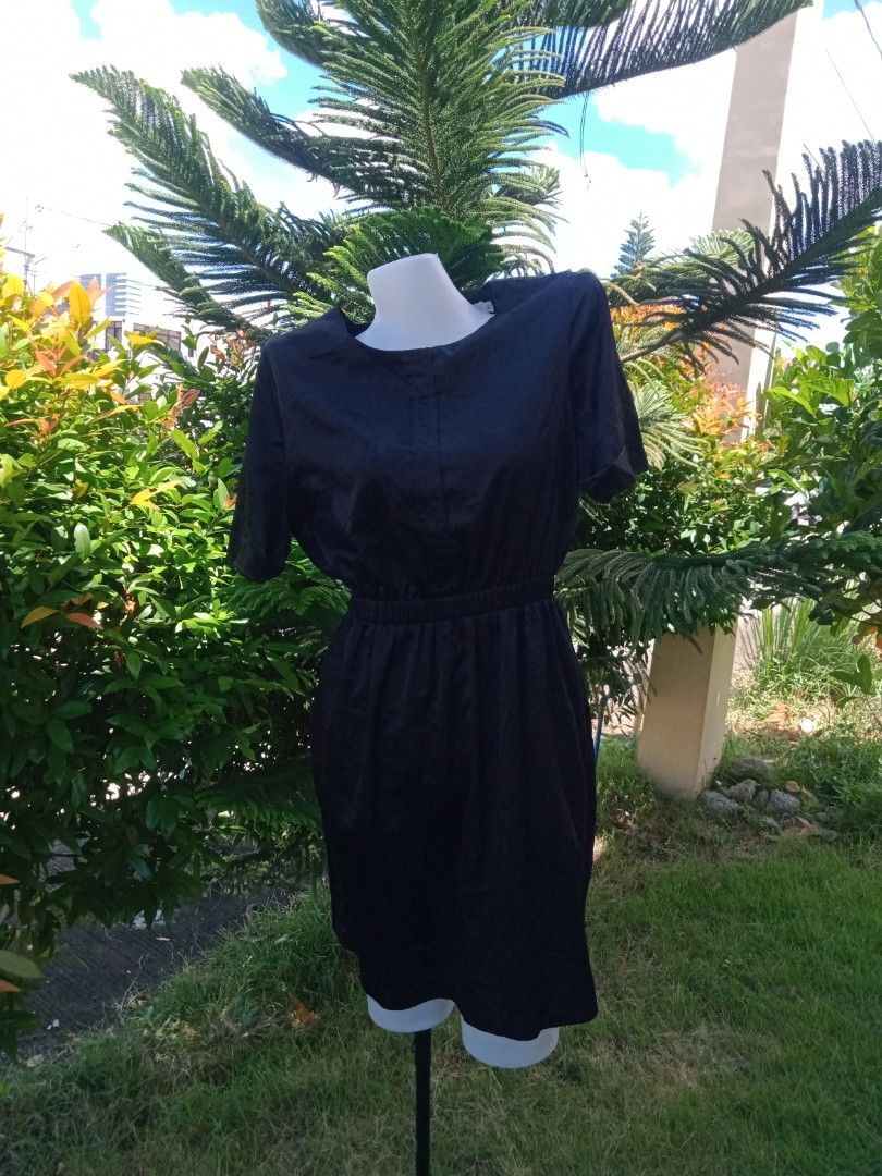 Sexy Black Silk Dress On Carousell