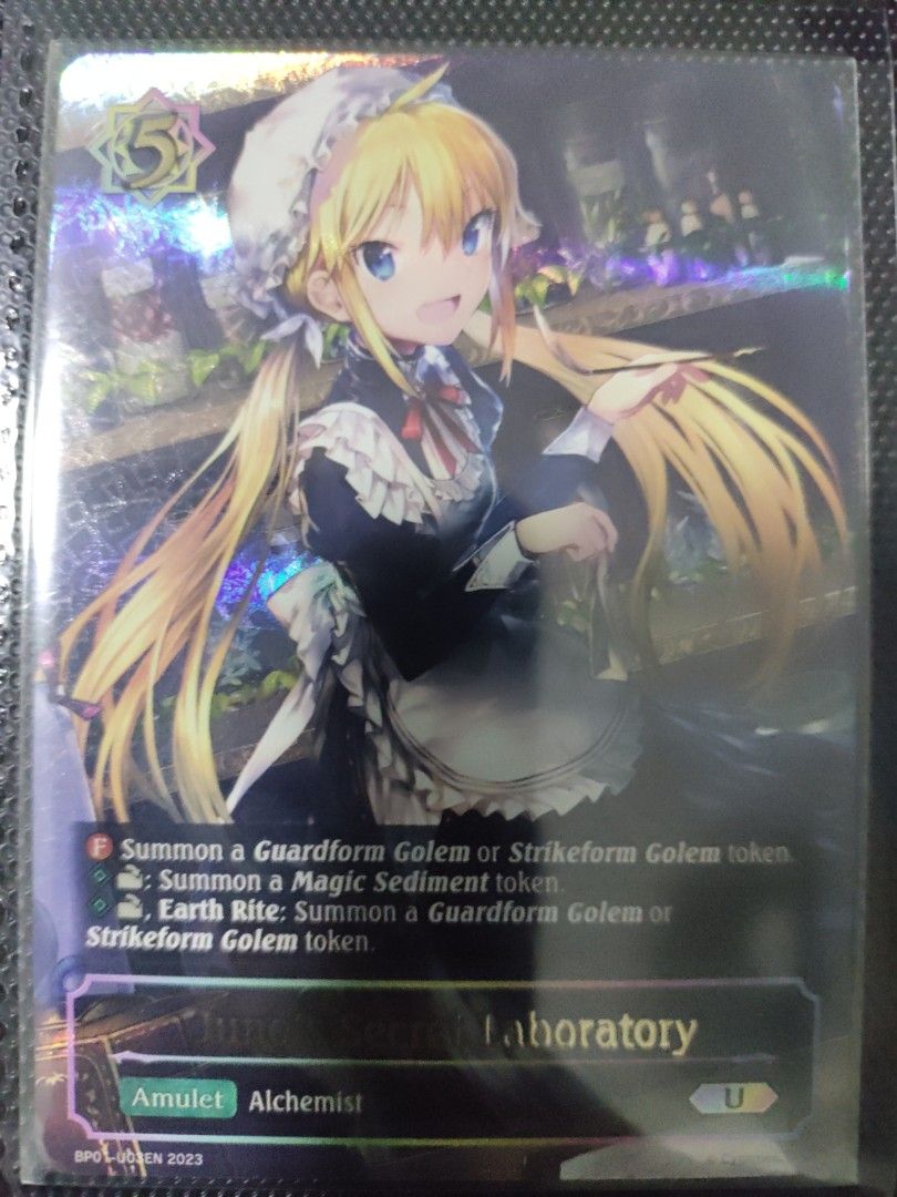 Shadowverse Evolve Eng Juno's Secret Laboratory UR, Hobbies & Toys ...