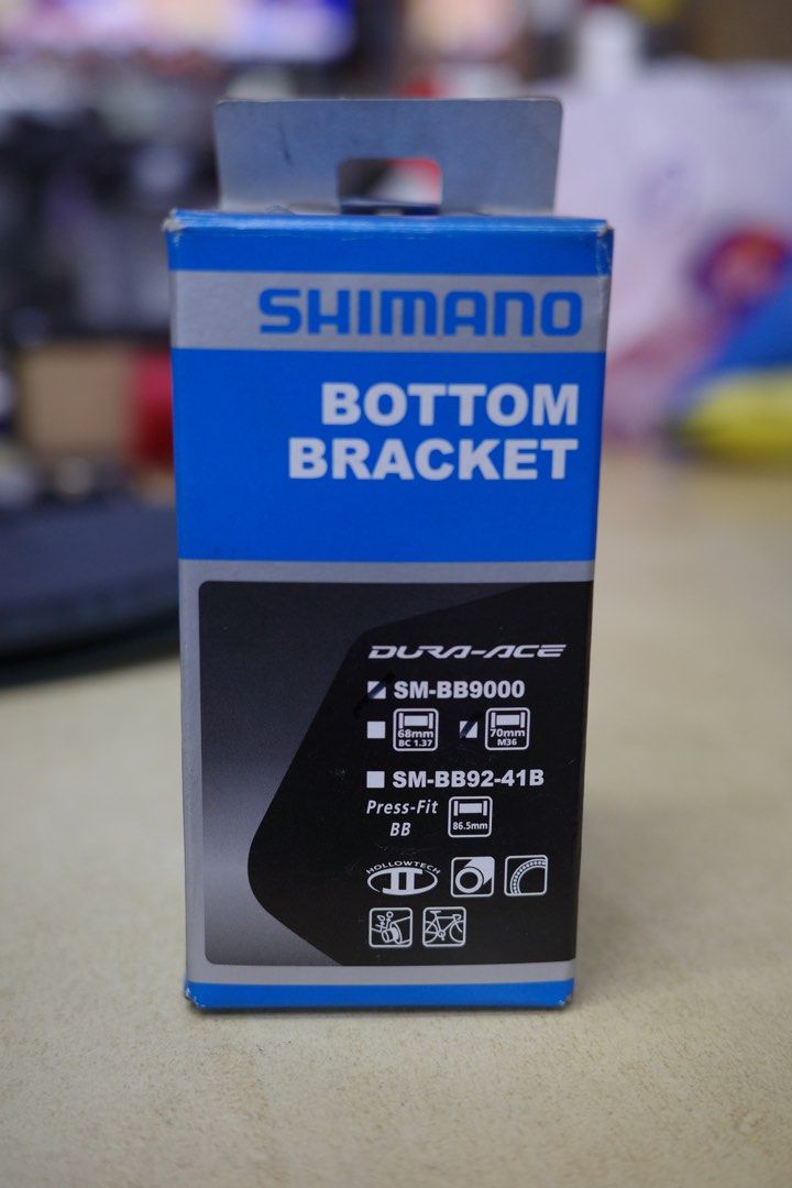 Shimano Dura Ace Bottom Bracket - SM-BB9000, Sports Equipment, Bicycles & Parts, Parts ...