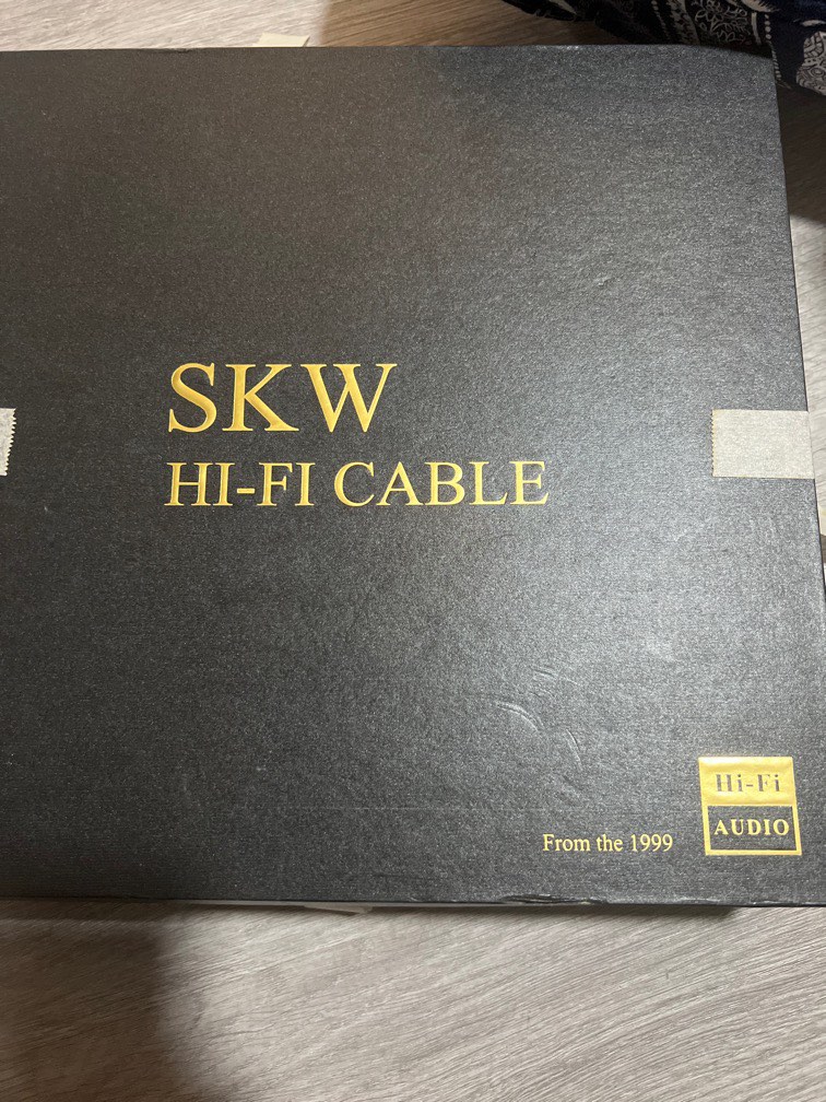 SKW hi-fi cable, Audio, Other Audio Equipment on Carousell