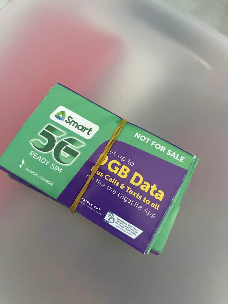 SMART POSTPAID SIM CARD 100pcs on Carousell