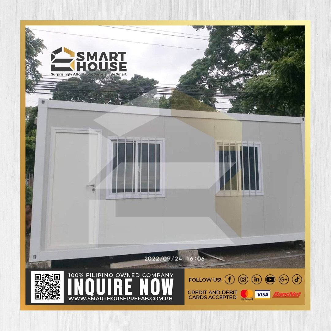 SMARTHOUSE PREFAB CONTAINER VAN HOUSE, Commercial & Industrial ...