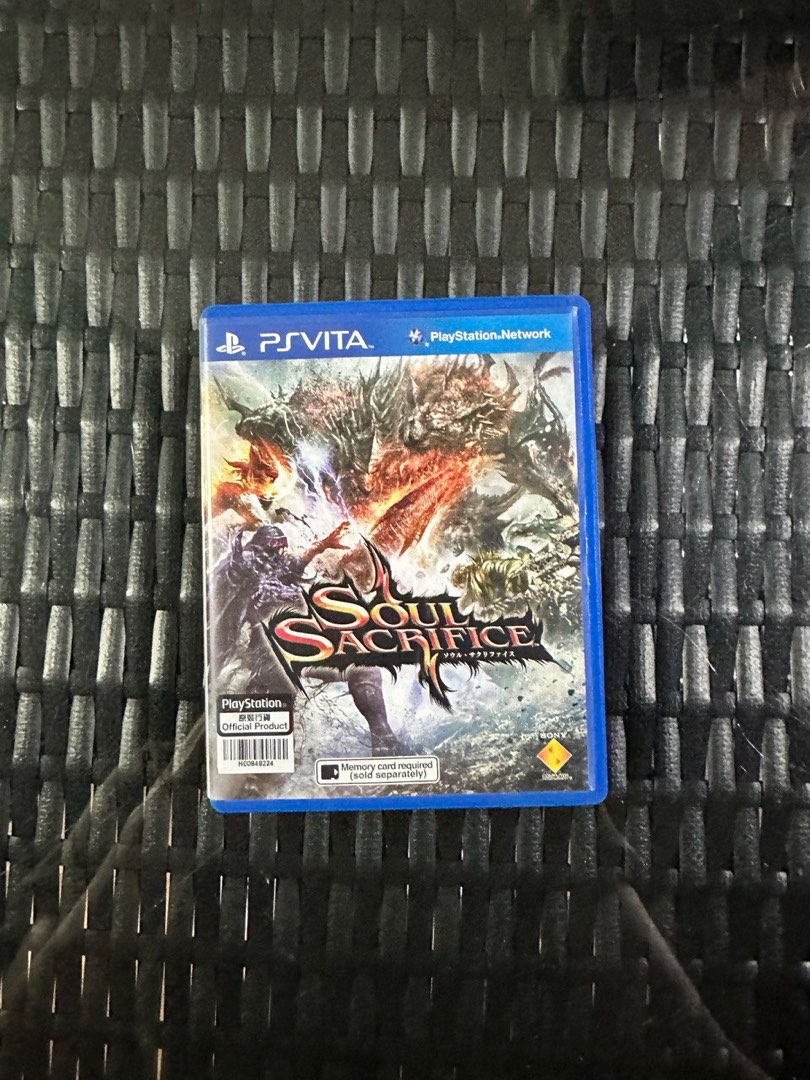 Soul Sacrifice PSVita game, Video Gaming, Video Games, PlayStation on ...