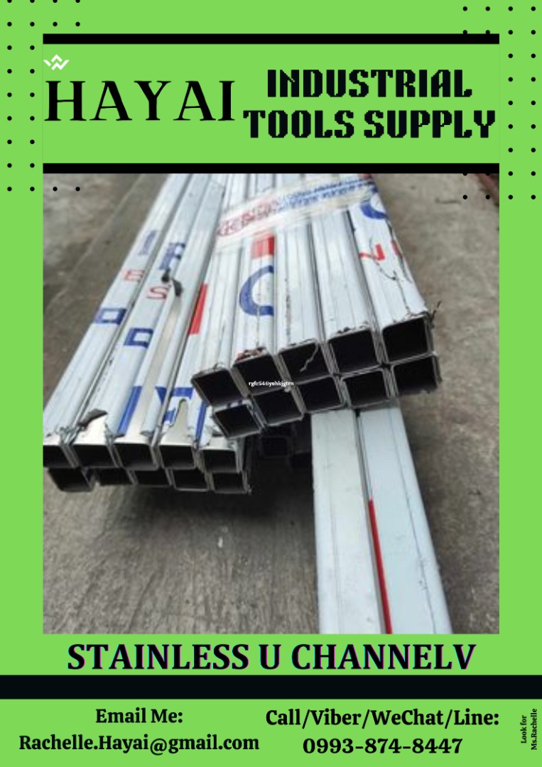 STAINLESS U CHANNEL, Commercial & Industrial, Industrial Equipment on ...