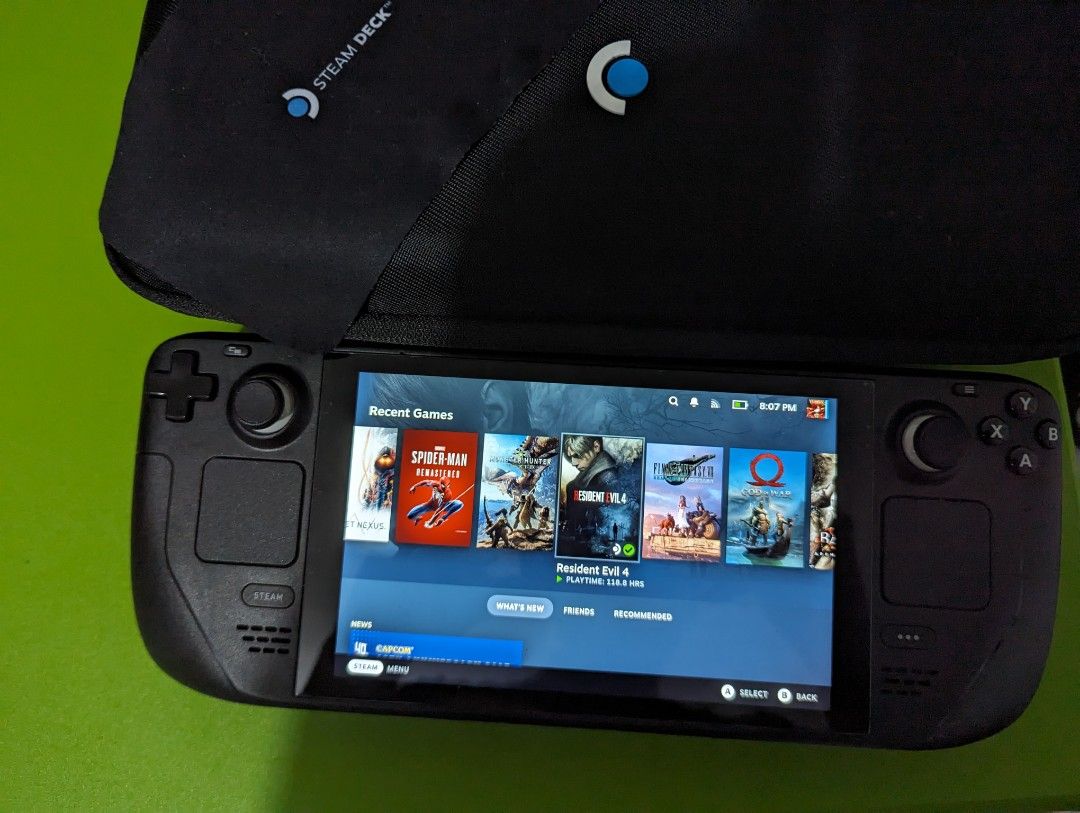 Steamdeck OG 512GB, Video Gaming, Video Game Consoles, Others on Carousell