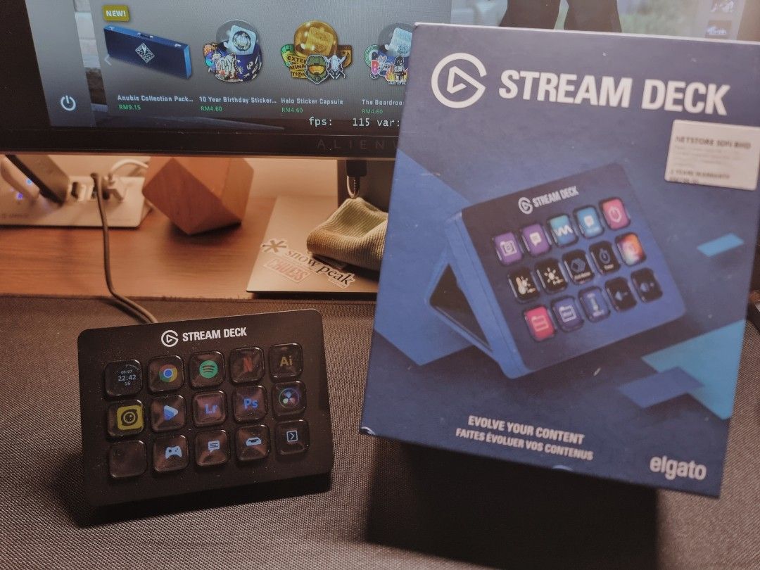 Streamdeck Mk.2 Black, Computers & Tech, Parts & Accessories, Other ...
