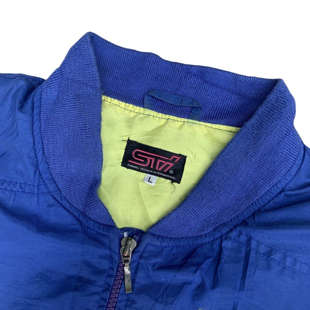 SUBARU RALLY TEAM JACKET, Fesyen Pria, Pakaian , Atasan di Carousell
