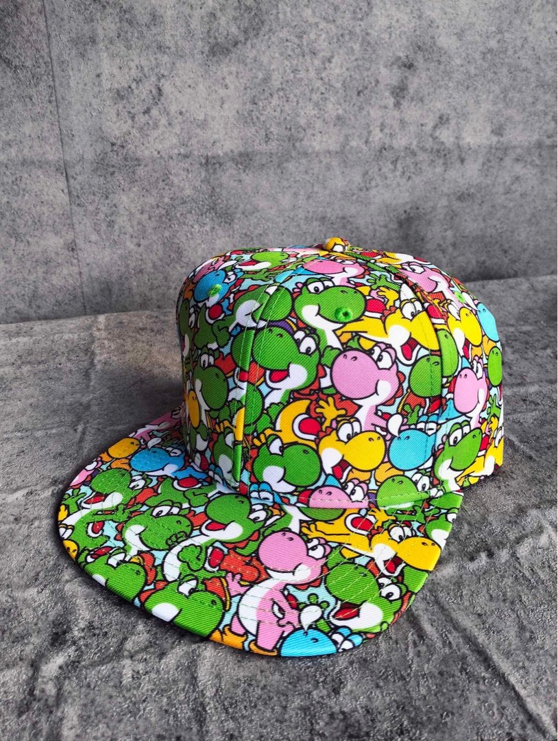 Super Mario Bros: Yoshi / Snap back / Legit with tag, Men's Fashion ...