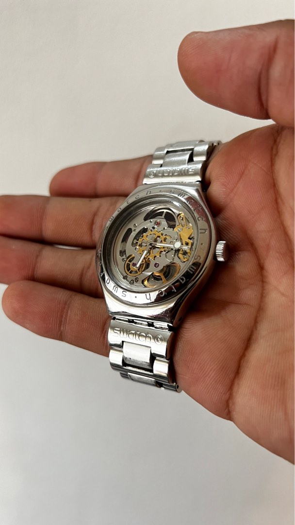 Swatch | Skeleton Automatic Watch, Men's Fashion, Watches & Accessories ...