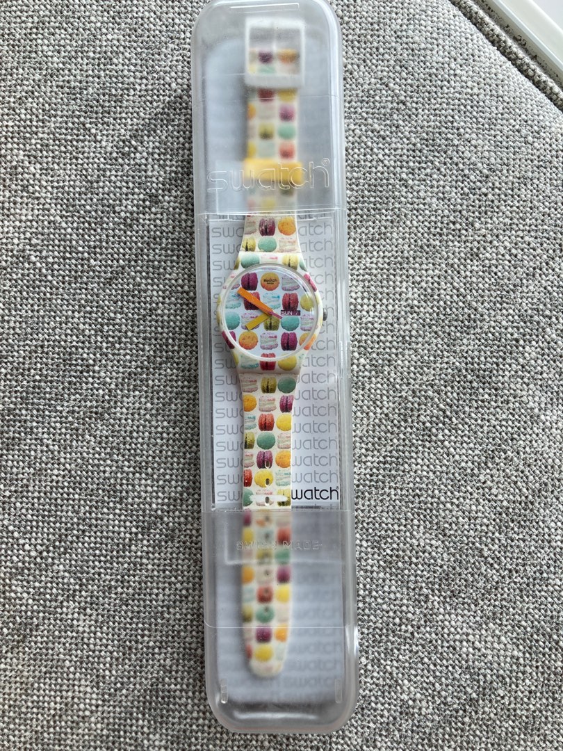 Swatch Macaron Sweet Explosion Watch, Women's Fashion, Watches ...