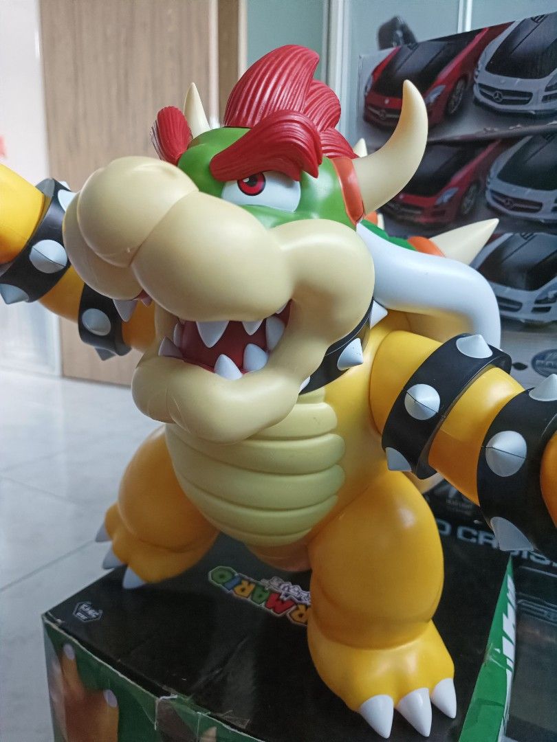 Taito- Super Mario Bowser ultra big 30cm(no box), Hobbies & Toys, Toys ...