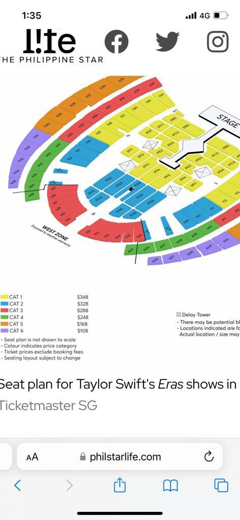 Taylor Swift access code, Tickets & Vouchers, Event Tickets on Carousell