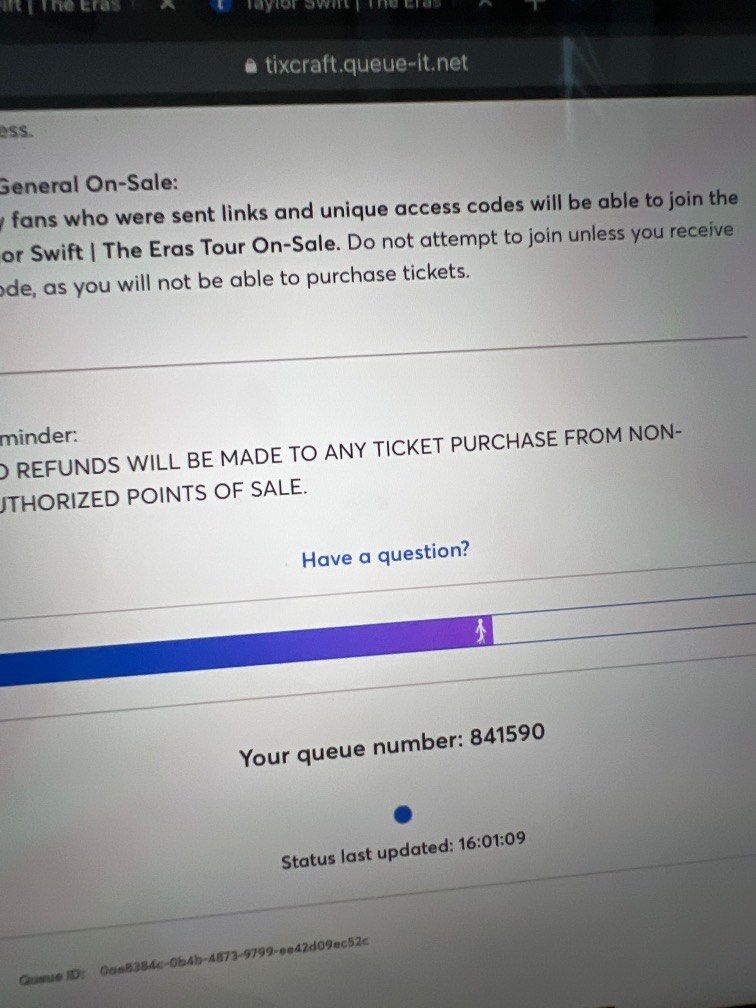 Taylor Swift Access Code Needed, Tickets & Vouchers, Event Tickets on ...
