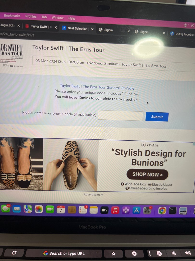 TAYLOR SWIFT ACCESS CODE PLSSSS, Tickets & Vouchers, Vouchers on Carousell