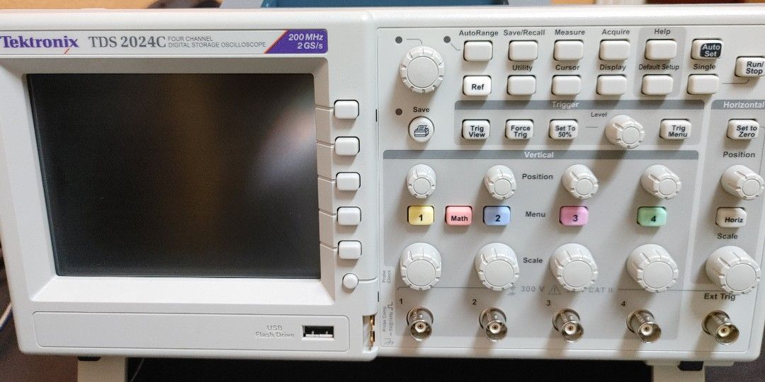 Tektronix TDS2024C - Digital Storage Oscilloscope (4 Channels, 200 MHz), Computers & Tech ...